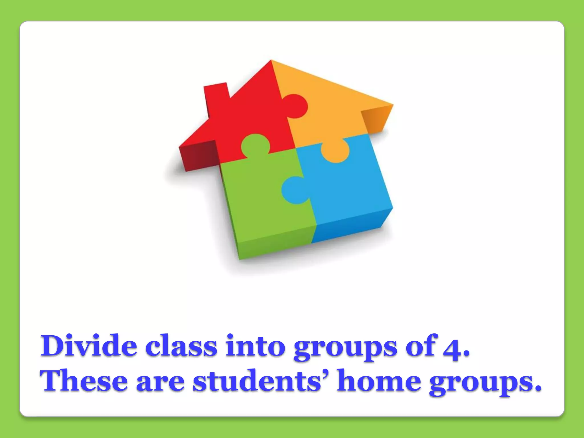 Jigsaw instructional strategy | PPTX