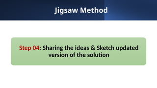 Jigsaw Method, Total Eight Steps. ITBV course | PPTX