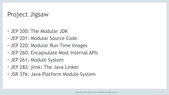 Jigsaw modularity | PPT