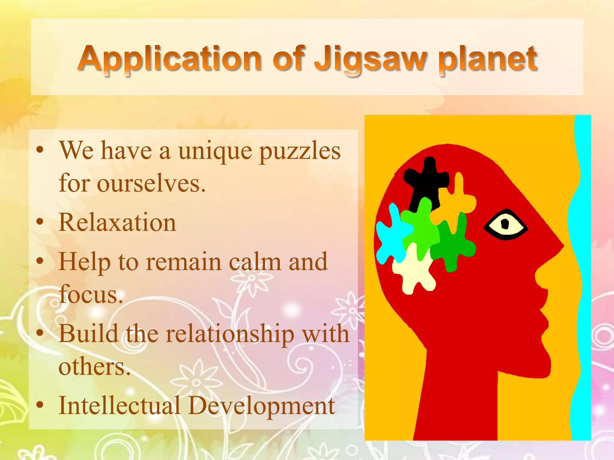 Jigsaw planet | PPTX