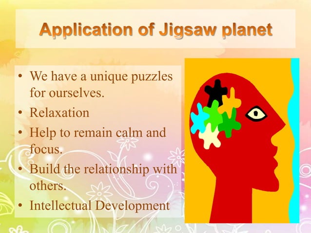 Jigsaw planet | PPTX | Games and Puzzles | Hobbies & Interests
