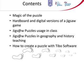 Jigs@w puzzle in education | PPTX | Games and Puzzles | Hobbies & Interests
