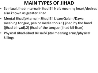 Jihad | PPTX