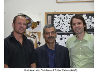 Jihad awad photos with architects | PPT