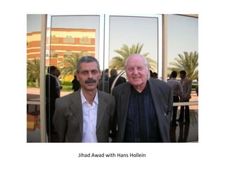 Jihad awad photos with architects | PPT