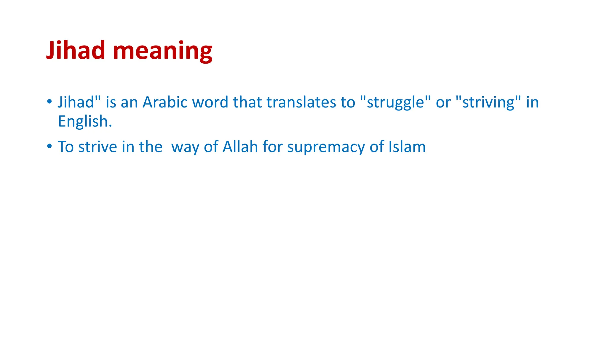 Jihad in Islam,,,,,, highly misunderstood concept of.pptx