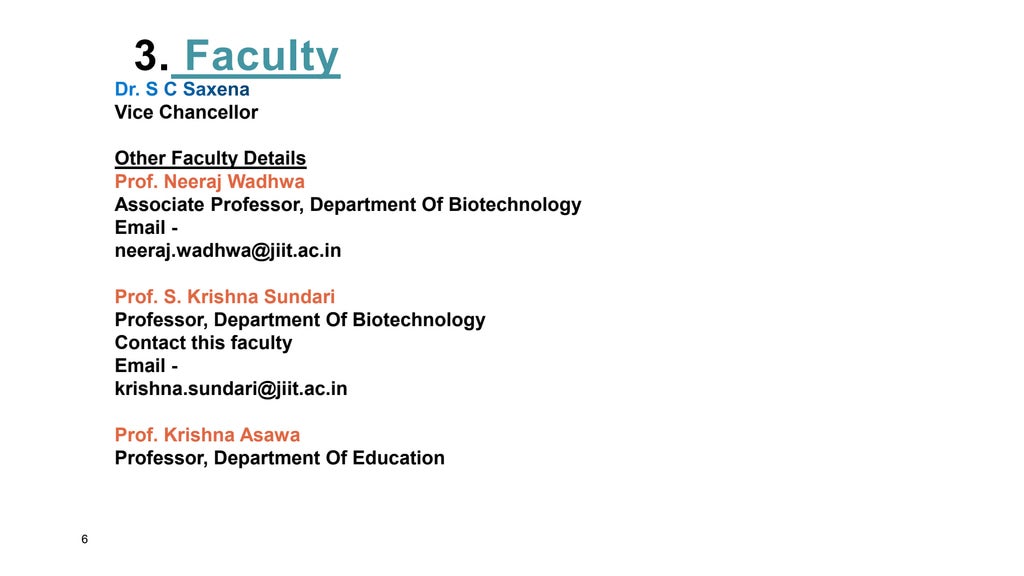 Institute of Information Technology, also known as JIIT | PPTX