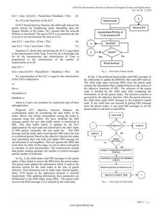 Comparative Performance Analysis of RPL for Low Power and Lossy Networks based on Different ...