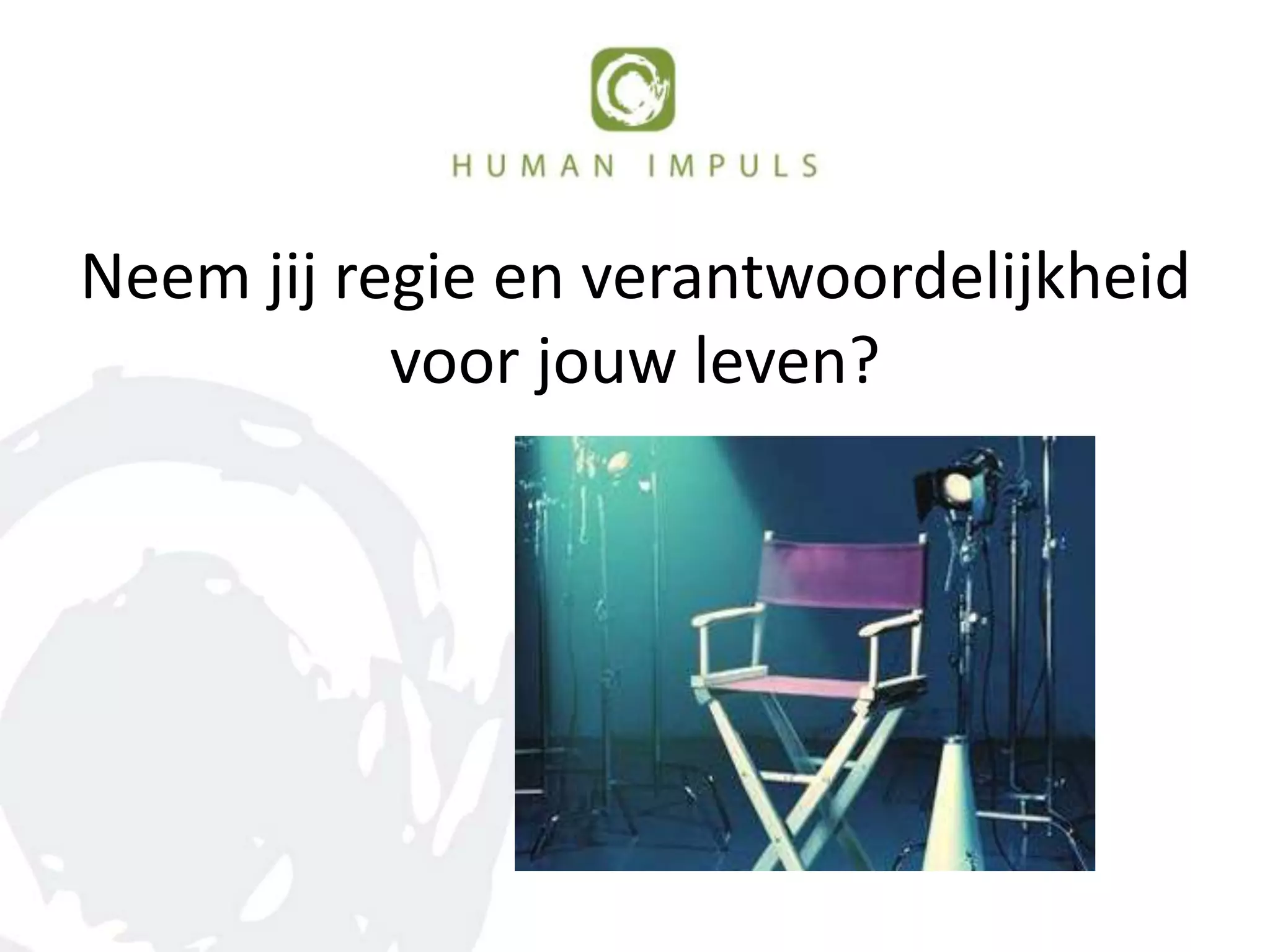 Jij in de spotlight | PPTX