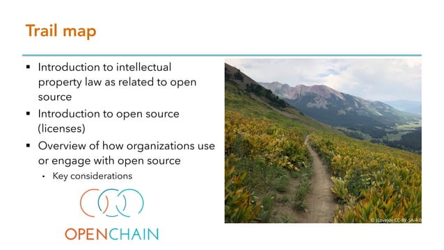 OSSF 2018 - Jilayne Lovejoy - Training: Intro to Open Source | PPT