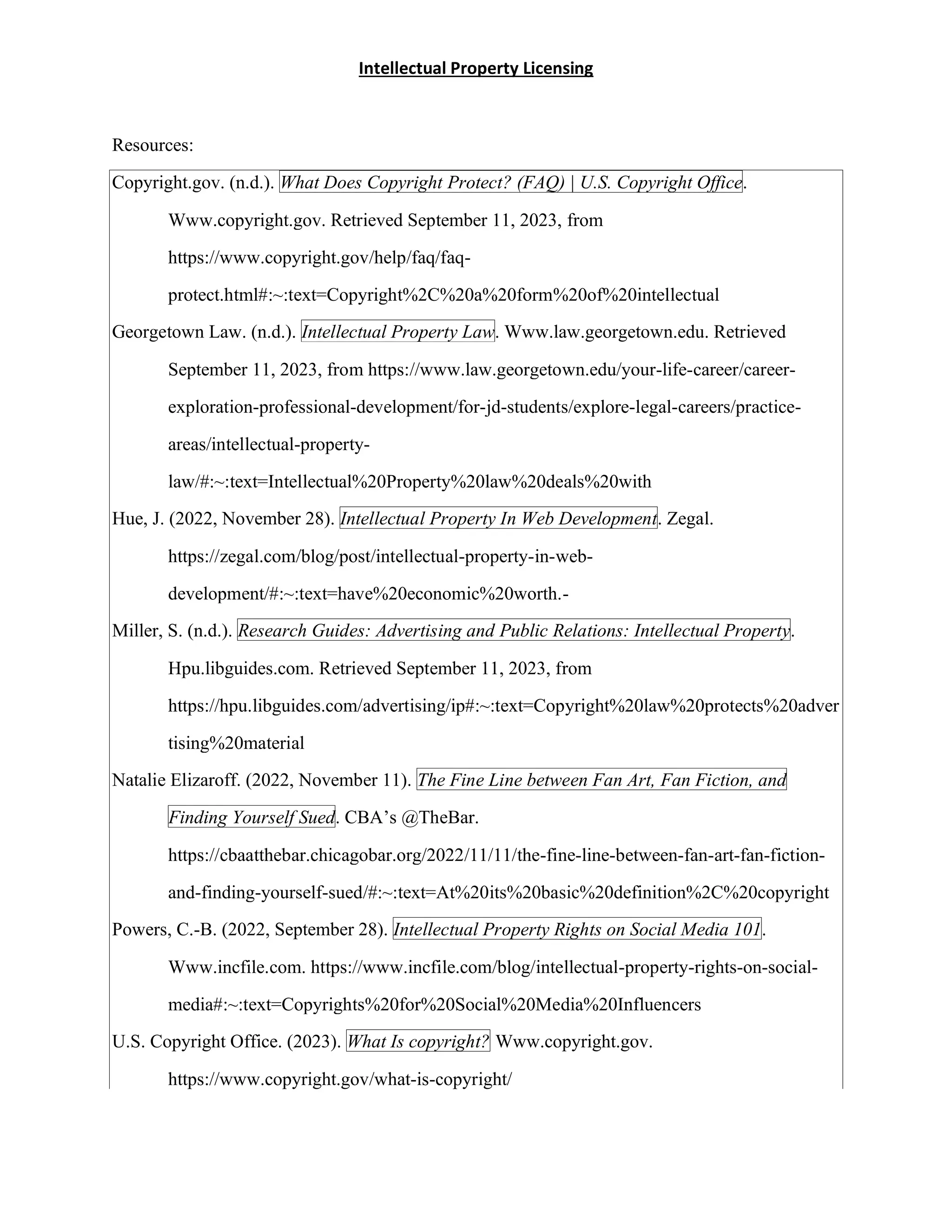 Intellectual Property Licensing Examples | PDF