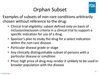 Orphan Drug Designation | PDF