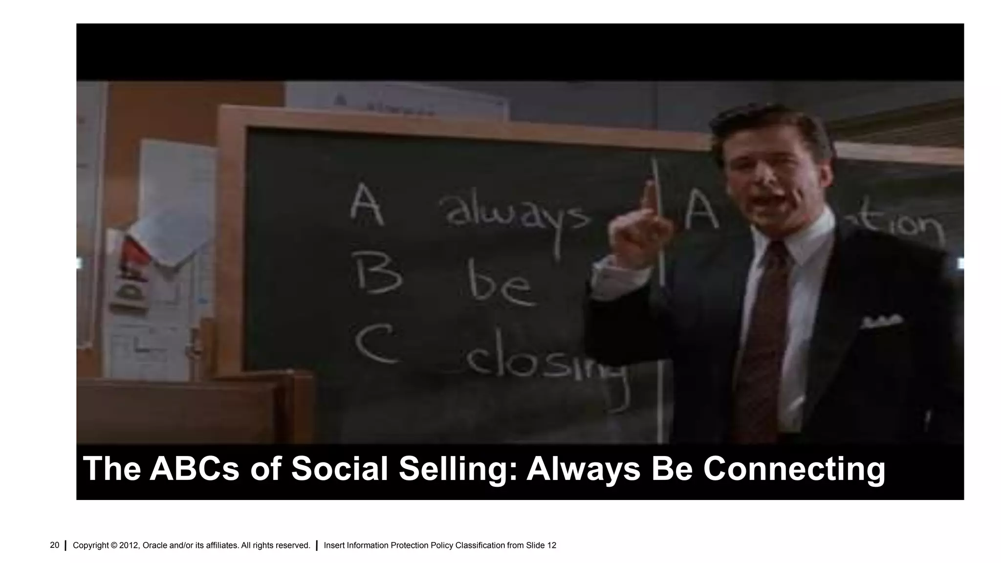 Social Selling - The ABC's of Social Selling: Always Be Connecting ...