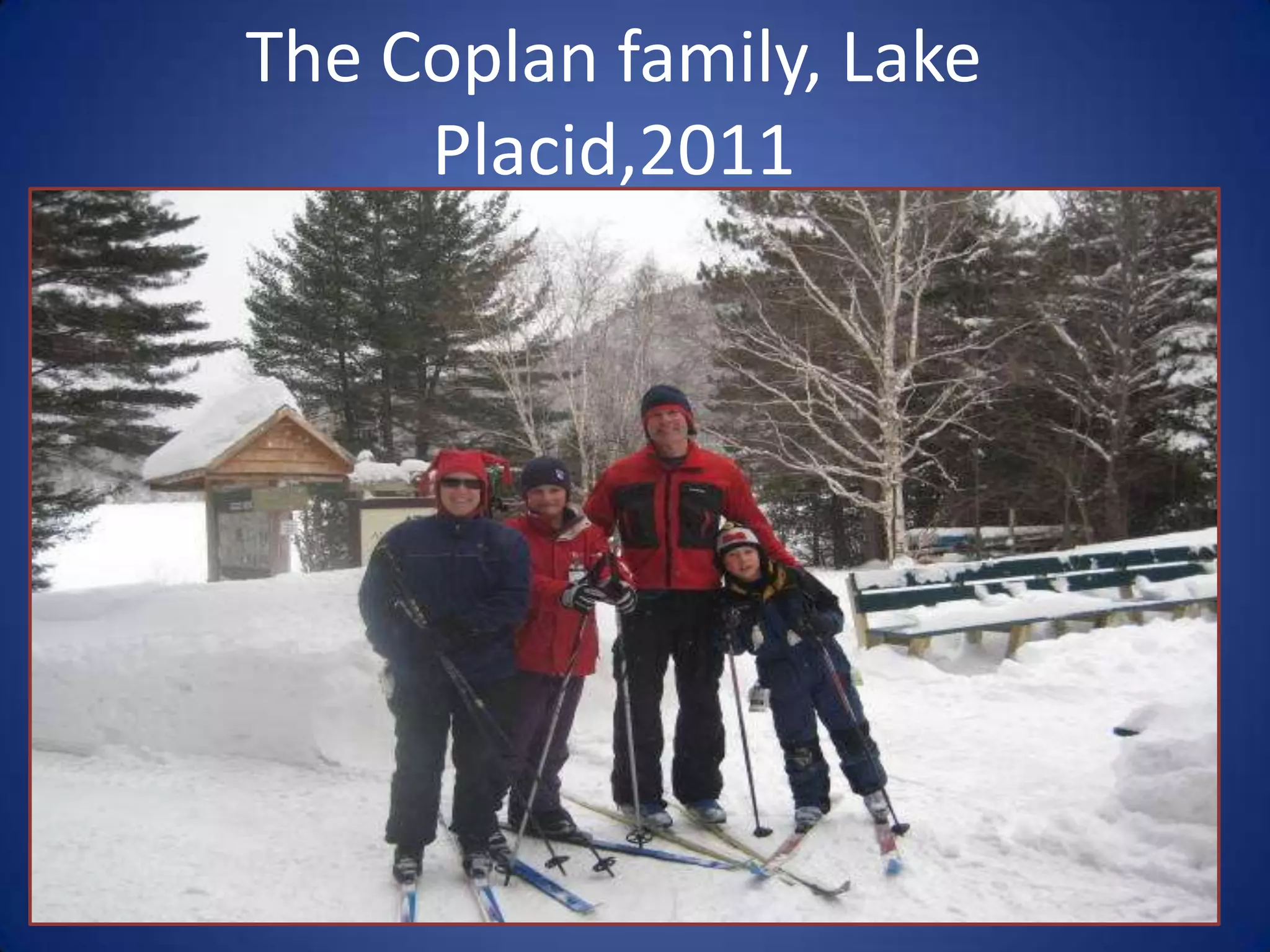 Jills the coplan family silde show | PPTX
