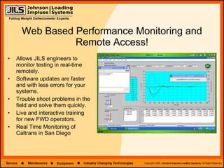 GPR-AP, JILSFWD, Falling Weight Deflectometer | PPT