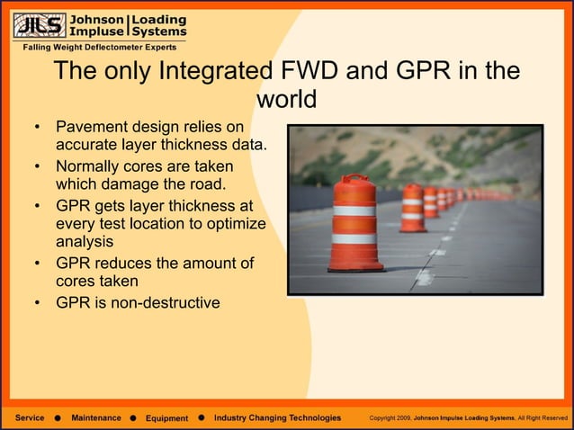 GPR-AP, JILSFWD, Falling Weight Deflectometer | PPT | Technology ...