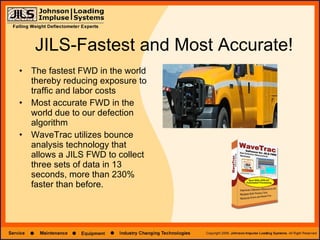 GPR-AP, JILSFWD, Falling Weight Deflectometer | PPT