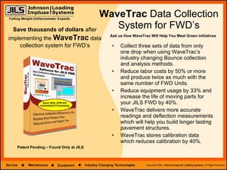 GPR-AP, JILSFWD, Falling Weight Deflectometer | PPT