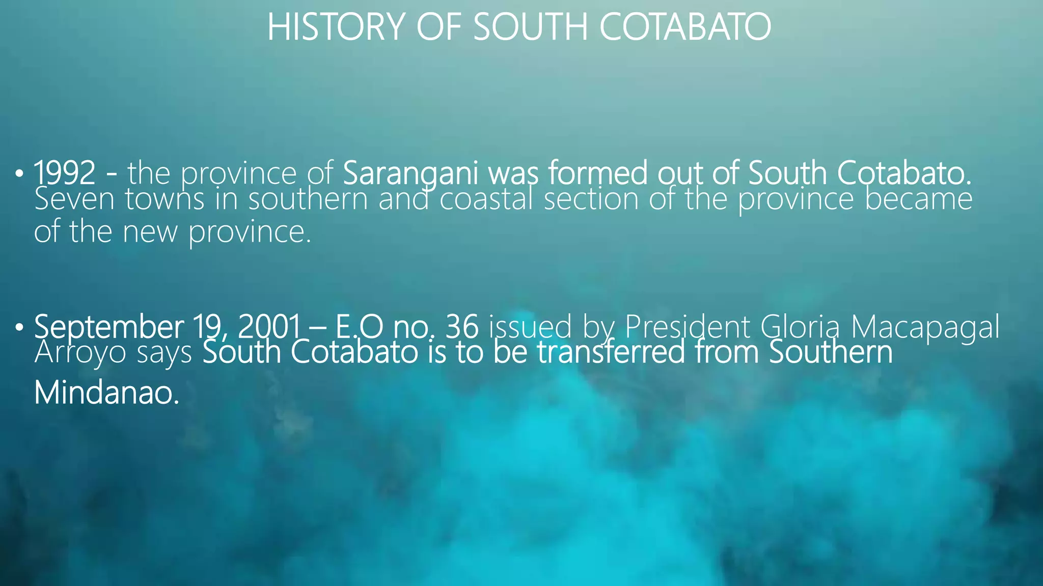 REGION 12: SOCCSKSARGEN | PPTX