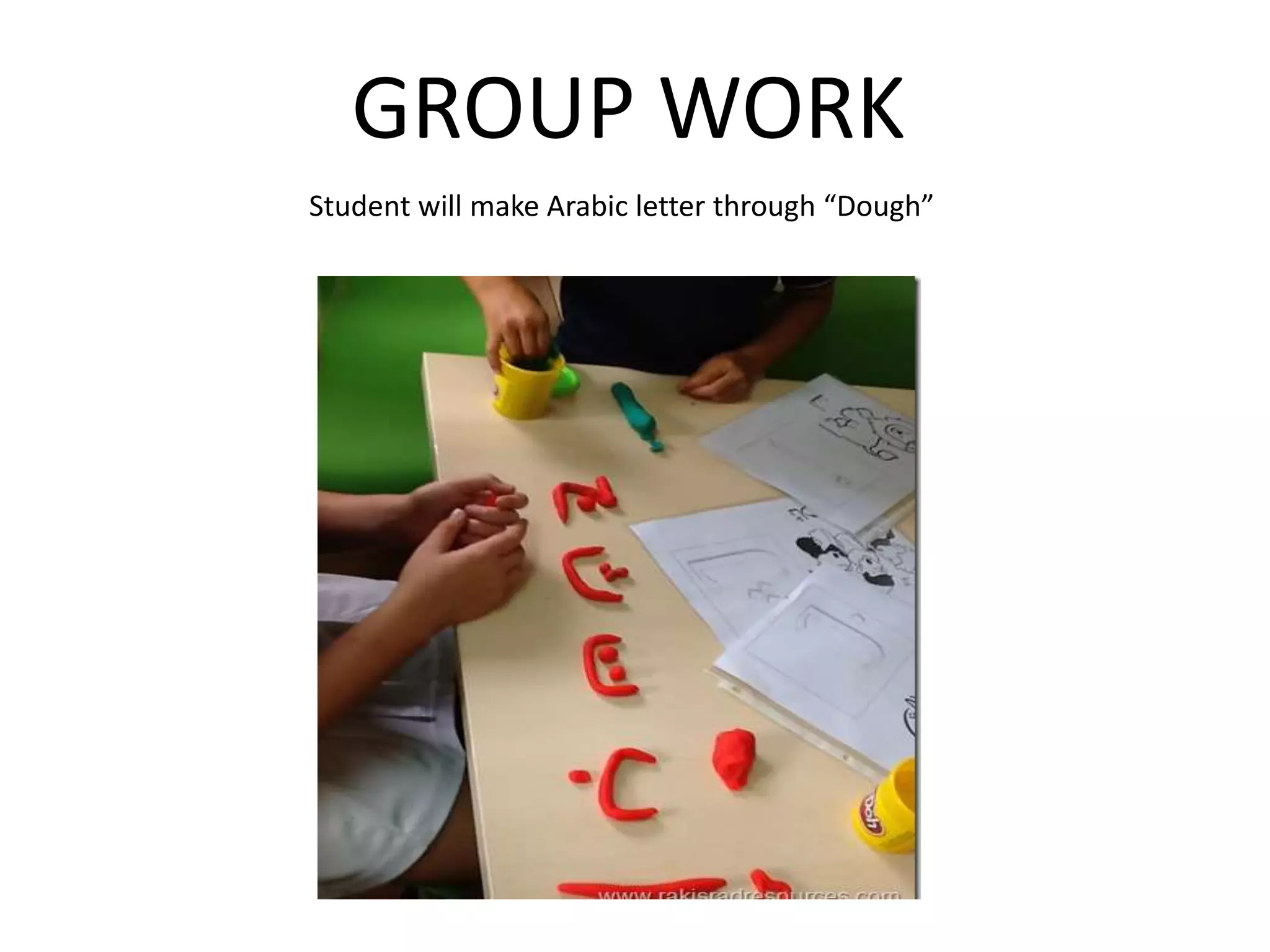 Play Group Arabic "Jim" Letter | PPTX | Education