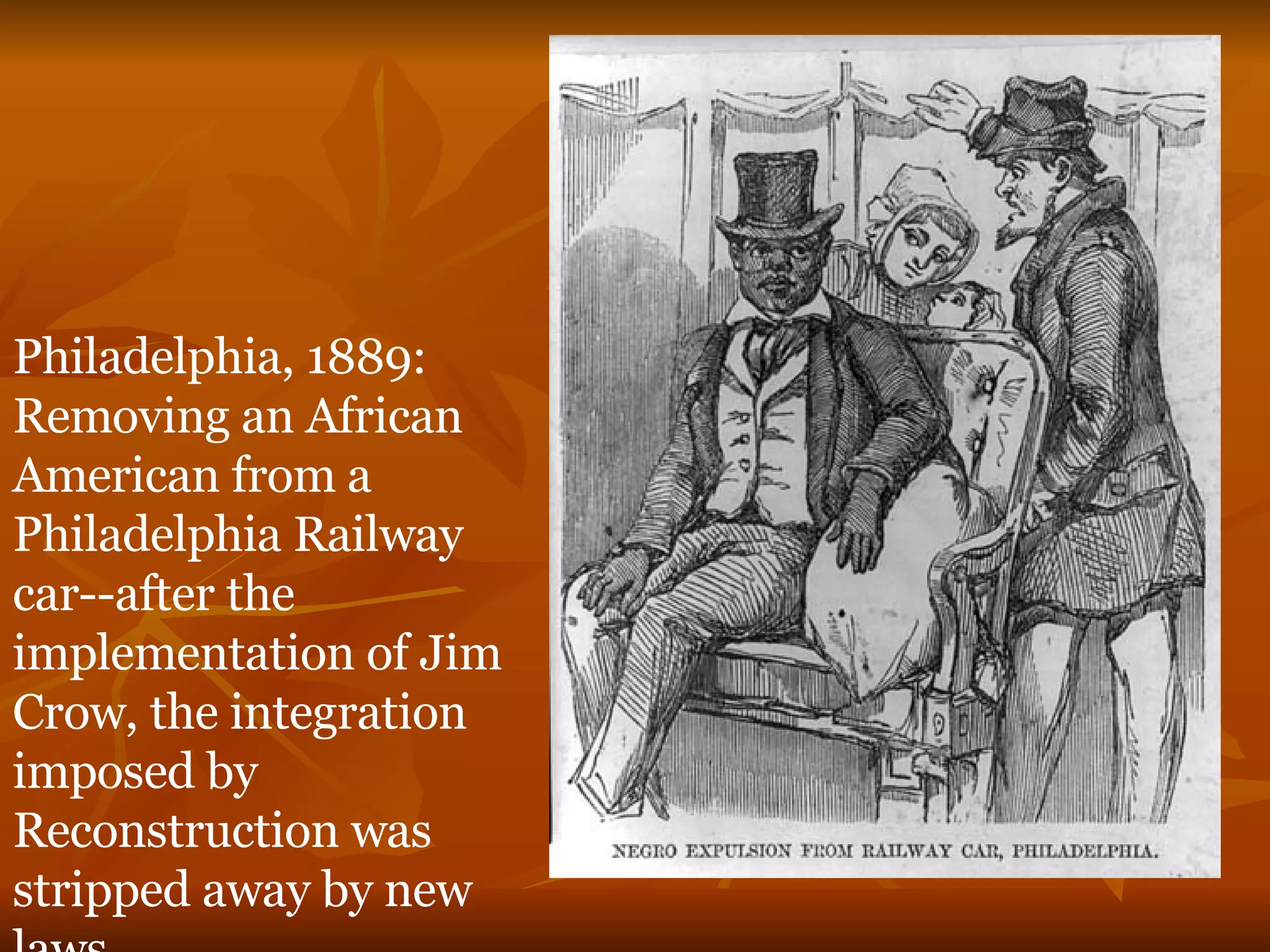 Jim Crow In The South | PPT