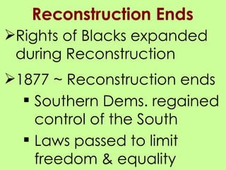 Nov. 11 Notes (Jim Crow) | PPT