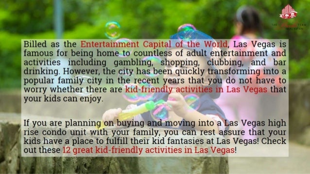 Kid friendly Activities In Las Vegas The Brooks Team kid-friendly-activities-in-las-vegas-the-brooks-team