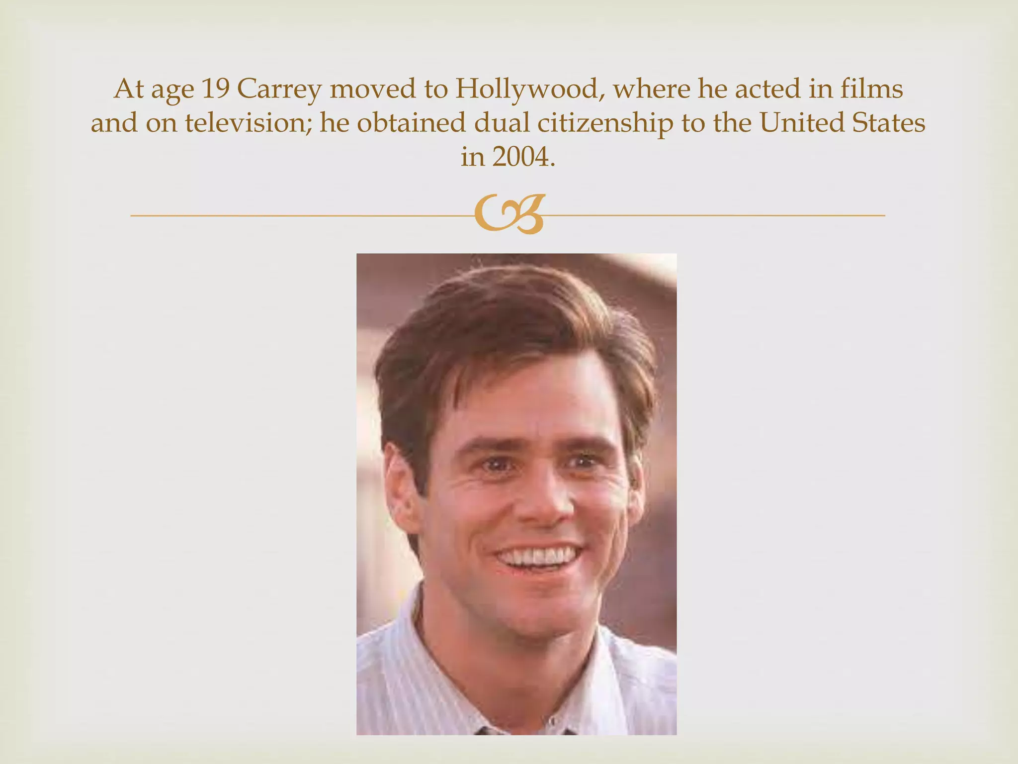 JIM CARREY.pptx | Comedy | Genres
