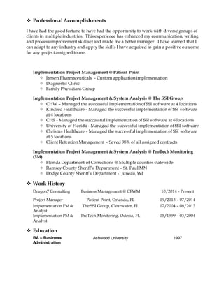 Jim Cerda Resume