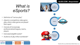 James Collins - Education and Competitive Gaming; Why Esports Is ...