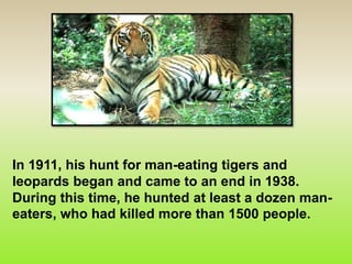 Jim corbett | PPTX
