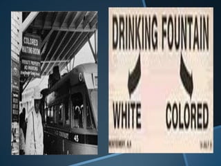 Jim Crow Law | PPTX | Crime & Harmful Acts to Individuals, Society ...