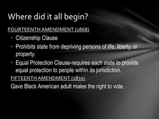 Jim crow laws | PPTX