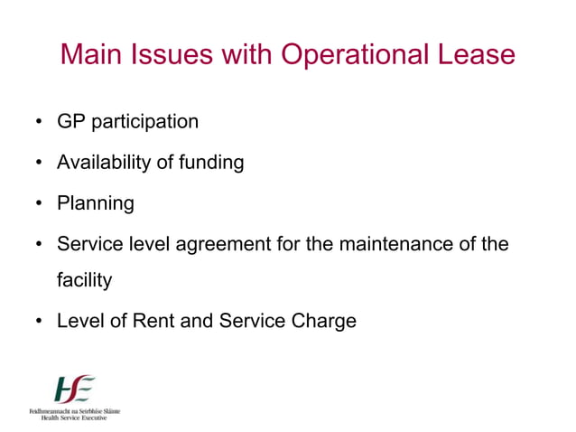 Jim Curran, Head of Estates, HSE | PPT