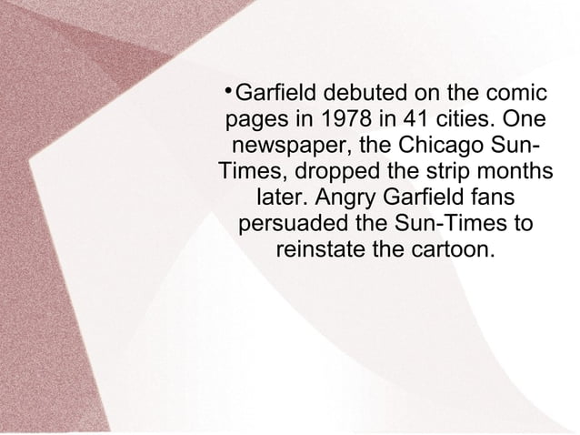 Jim Davis – Creator of Garfield | PPT