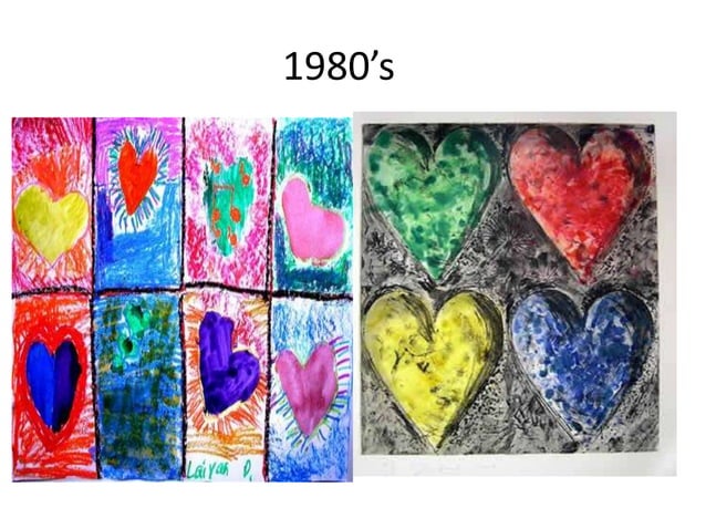 Jim Dine Hearts | PPTX