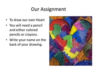 Jim Dine Hearts | PPTX