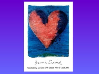 Jim dines Heart Complementary Colors | PPT