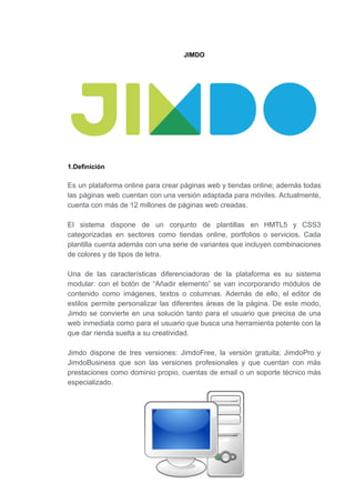 JIMDO | PDF