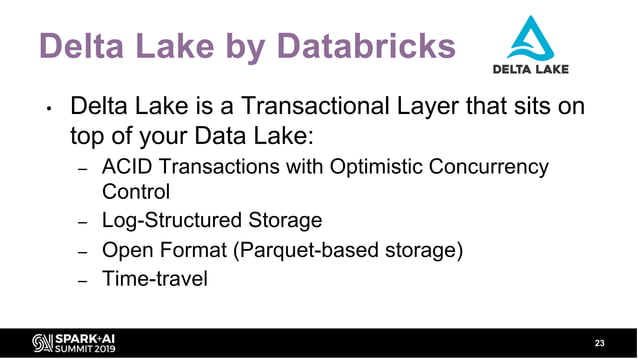 End-to-End Spark/TensorFlow/PyTorch Pipelines with Databricks Delta | PPT