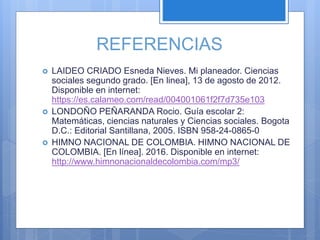 Símbolos patrios de Colombia | PPTX