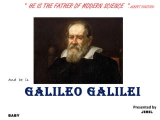 GALILEO GALILEI | PPT
