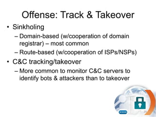 Criminals in the Cloud: Past, Present, and Future | PPT