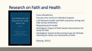 determinants of health as a theological issue | PPTX