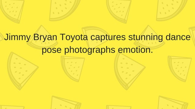 Jimmy bryan toyota amazing photography | PPT