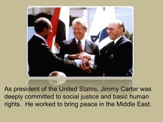 Jimmy Carter ppt | PPTX