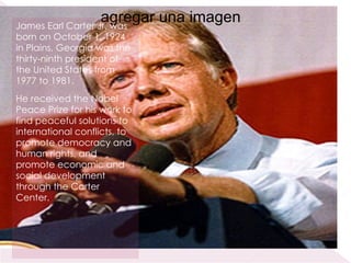 Jimmy carter premio de la paz | ODP