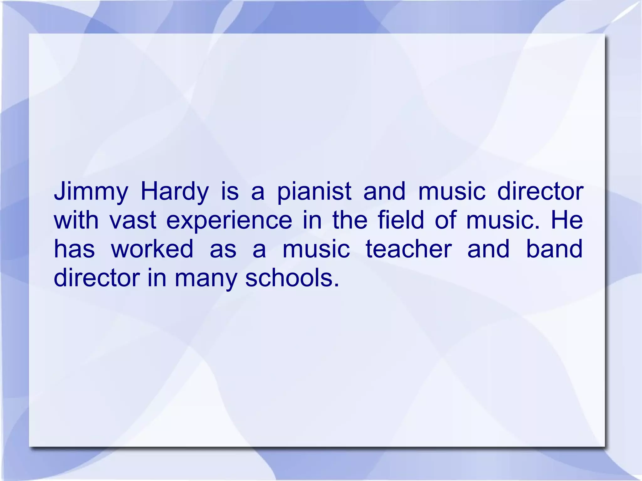 Jimmy Hardy | PPT