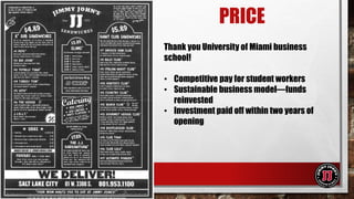 Jimmy John's Marketing Plan | PPT