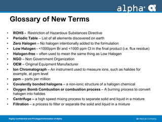 Why Halogen Free? | PDF